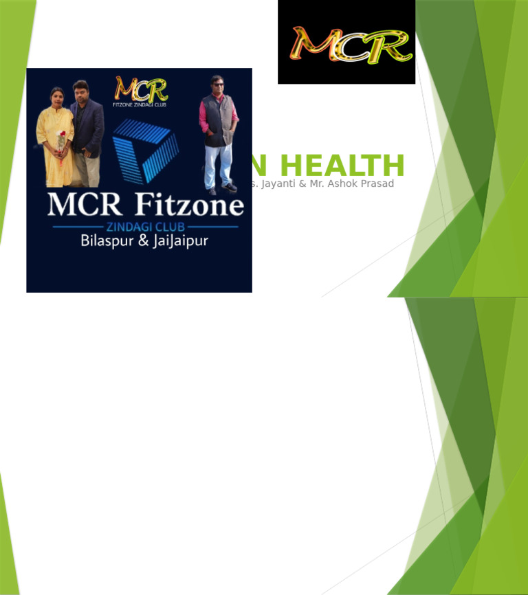 Skin Health: By. Mrs. Jayanti & Mr. Ashok Prasad | PDF