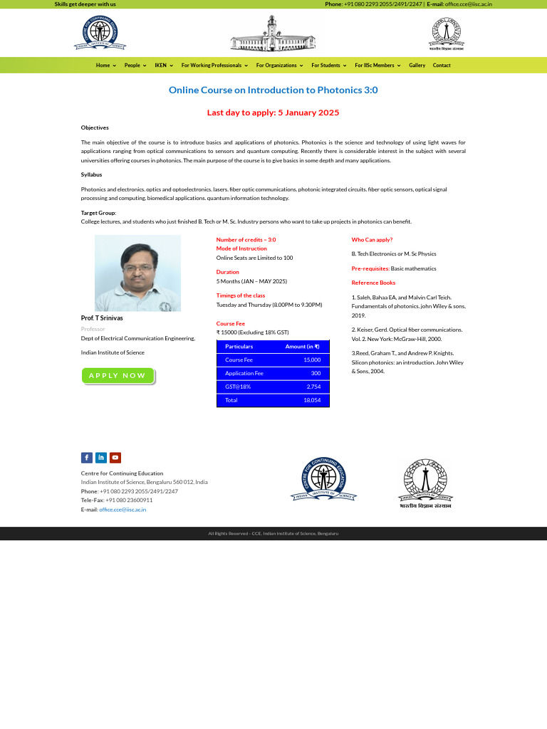 Introduction To Photonics | PDF | Photonics | Optics