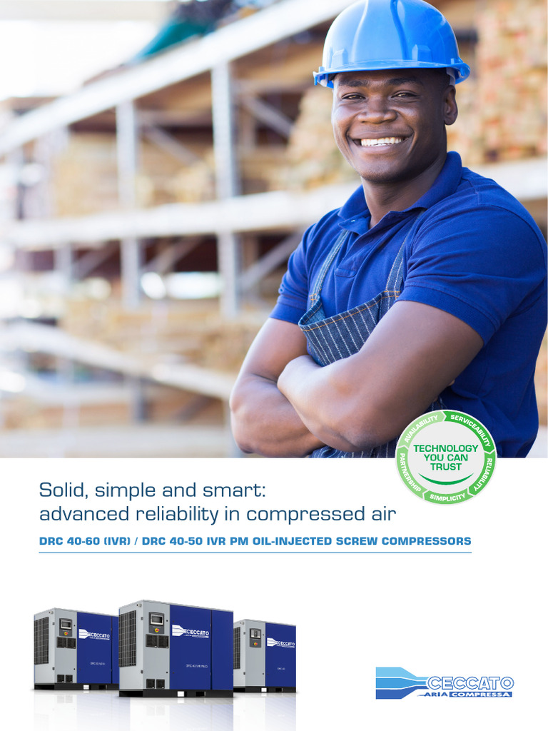 Ceccato DRC 40-60 HP IVR PM EN | PDF | Energy Conservation | Engines