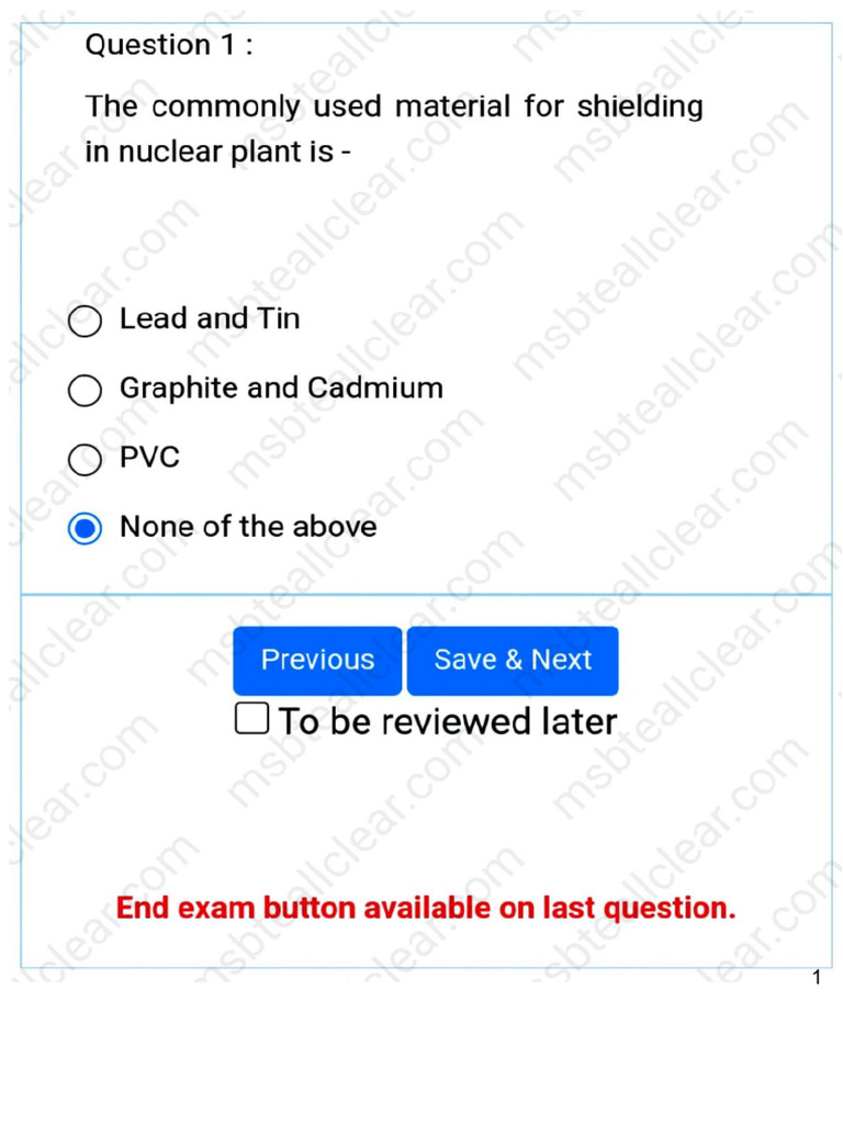 Exam Mcqs 05 (Est) | PDF