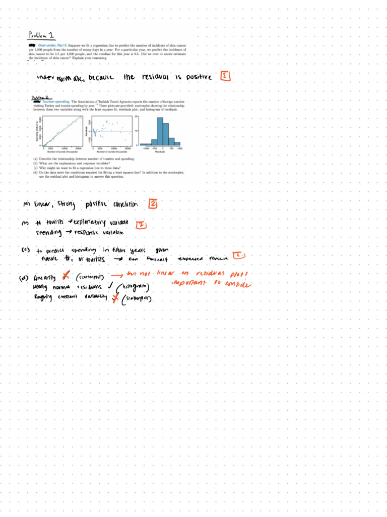 Linear Correlation and LSRL Analysis | PDF