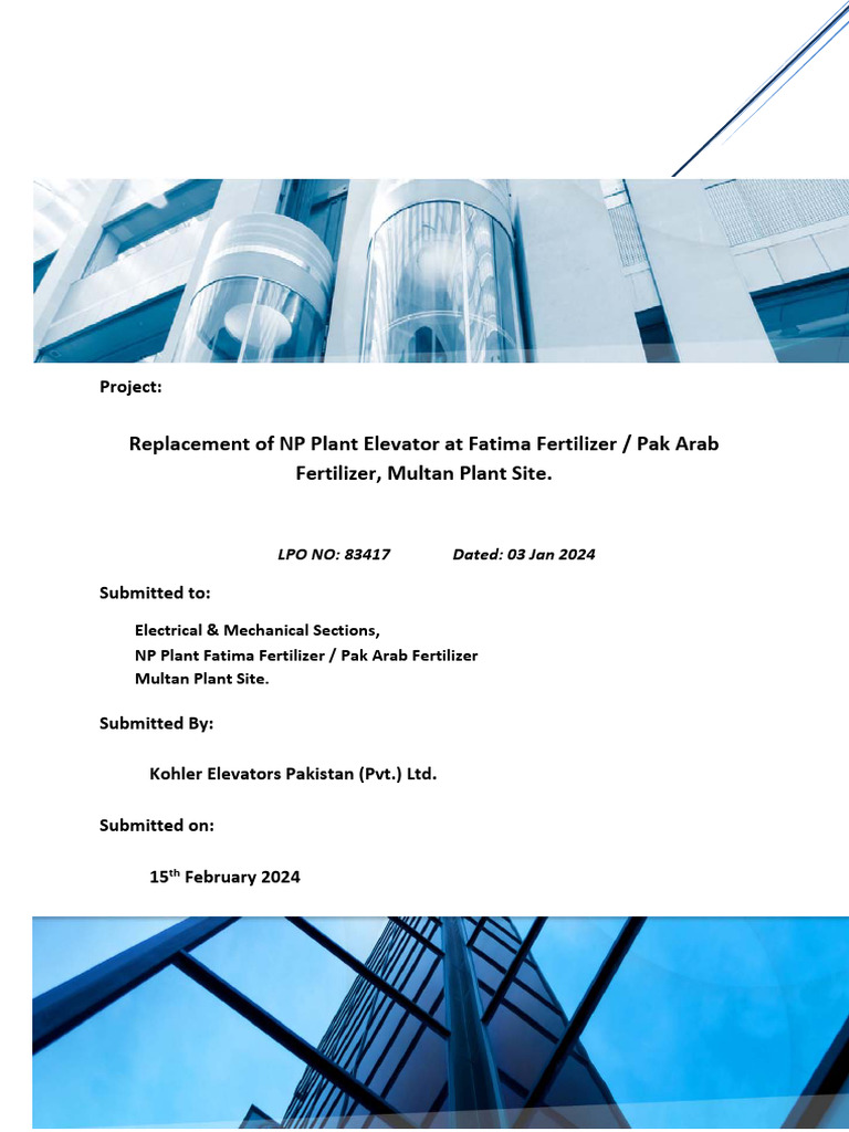 Technical Data PAFL NP Elevator | PDF | Elevator | Door