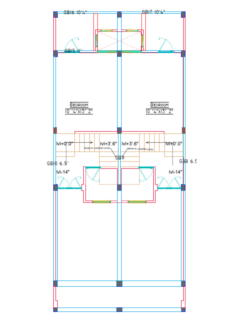 10.beam layout first floor roof | PDF