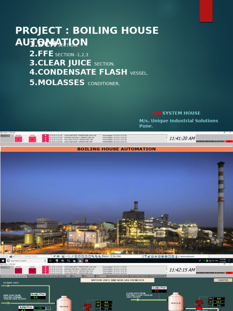 1 Boiling House Automation PPT | PDF