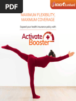 Reliance Health Infinity Brochure | PDF | Drug Rehabilitation | Insurance