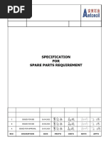 Spare Parts List and Interchangeability Record (SPIR) : Project ...
