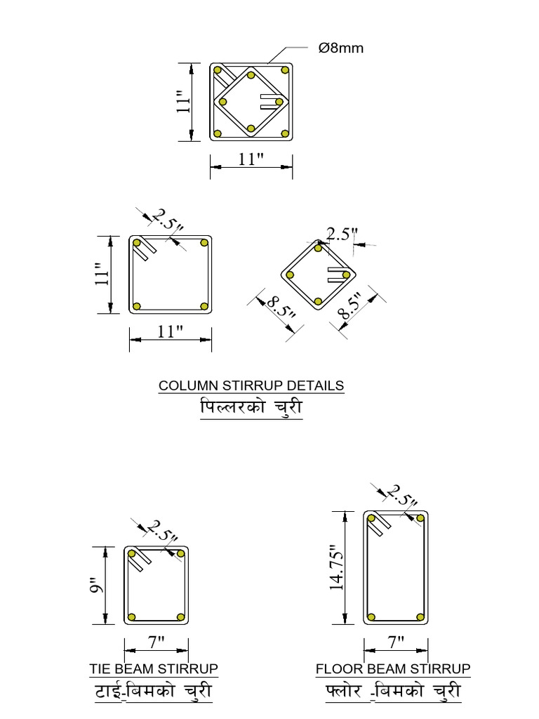 Stirrups Detail | PDF