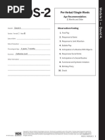 Ados 2 Module 3 Cheat Sheet | PDF | Toys | Conversation