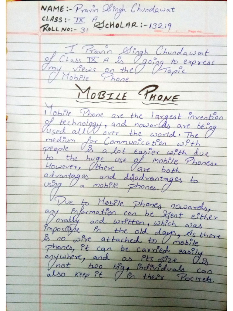 Pravin English Project | PDF