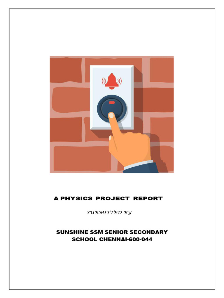 Physics Project Report Pookie - 241106 - 170545 | PDF | Internet Of ...
