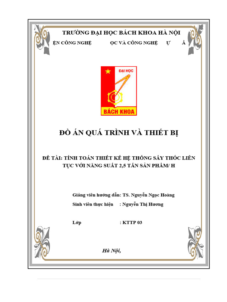 20180466_N.T.Huong_Say thap_Thoc_2,5 tan SP_h | PDF
