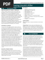 Chasing Lincolns Killer Chapter Questions | PDF | John Wilkes Booth