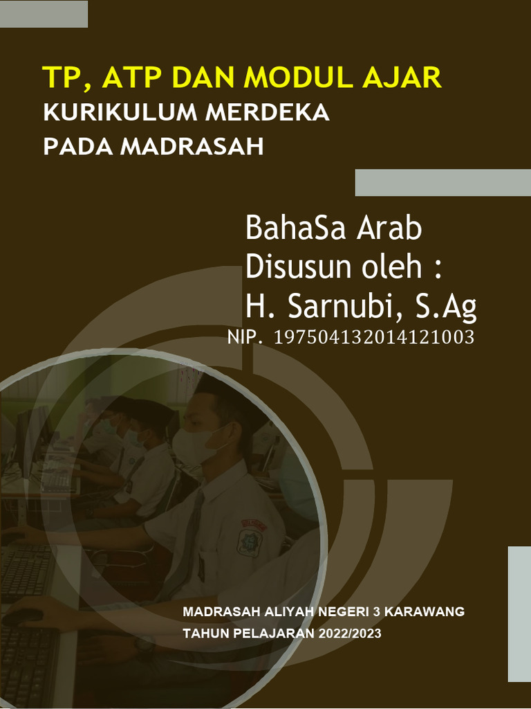 TP, ATP Dan Modul Bahasa Arab H. Sarnubi, S.ag - Copy | PDF