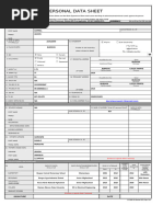 CS Form No. 212 Revised-2017 Personal-Data-Sheet | PDF | Government ...