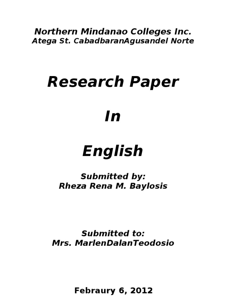 Child Abuse Research Paper | PDF | Child Neglect | Child Abuse