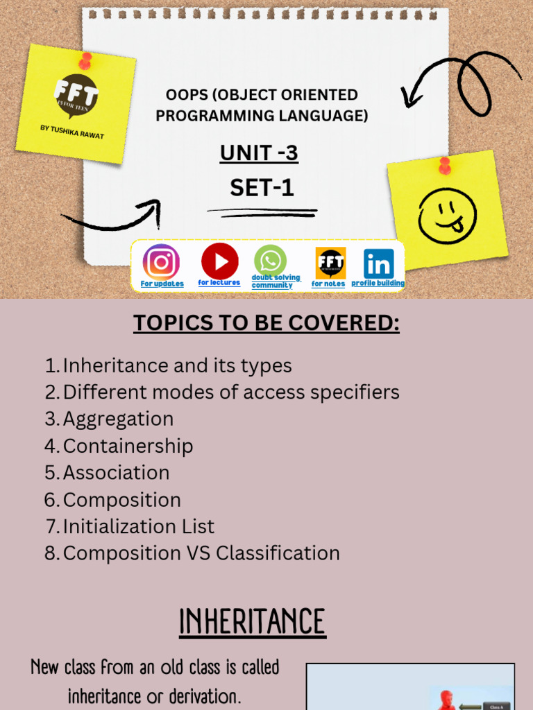 unit 3 set1 | PDF | Class (Computer Programming) | Inheritance (Object Oriented Programming)