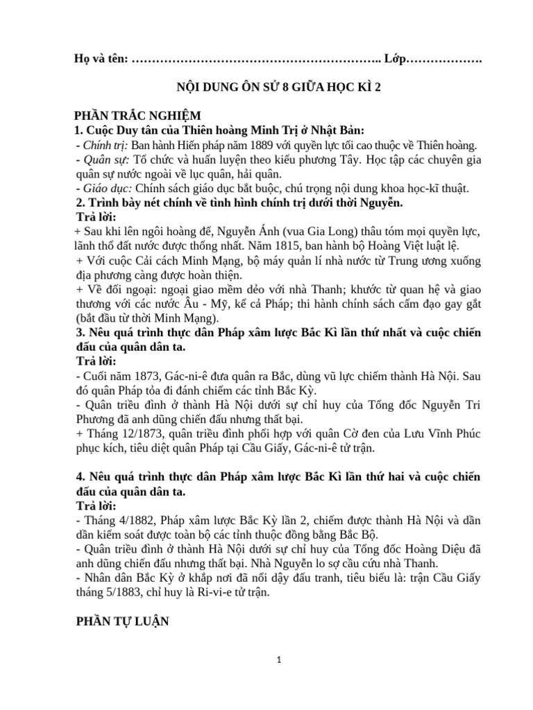 8 - ND Ôn CK2 | PDF