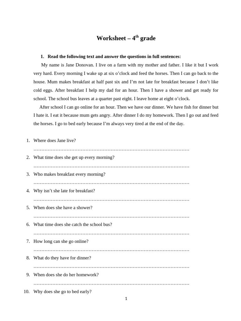 Worksheet Clasa A Iva Reading and Writing Practice | PDF