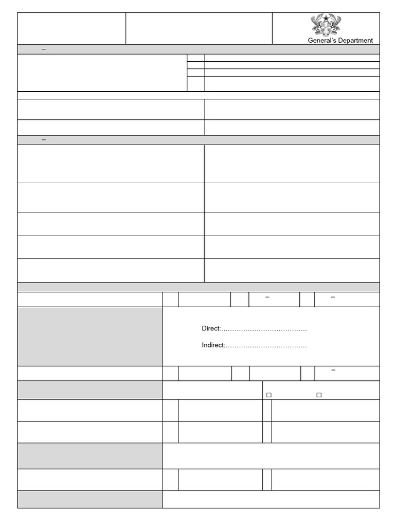 BO4 Government BO Form | PDF | Justice | Crime & Violence