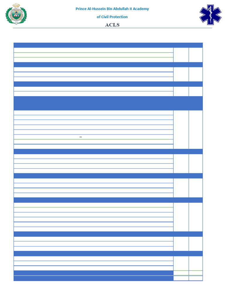 ACLS | PDF | Cardiopulmonary Resuscitation | Medical Treatments