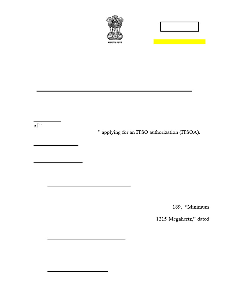 DGCA - INDIA - ITSO - C66c - V1 - Rev-08 | PDF | Computing | Systems Engineering