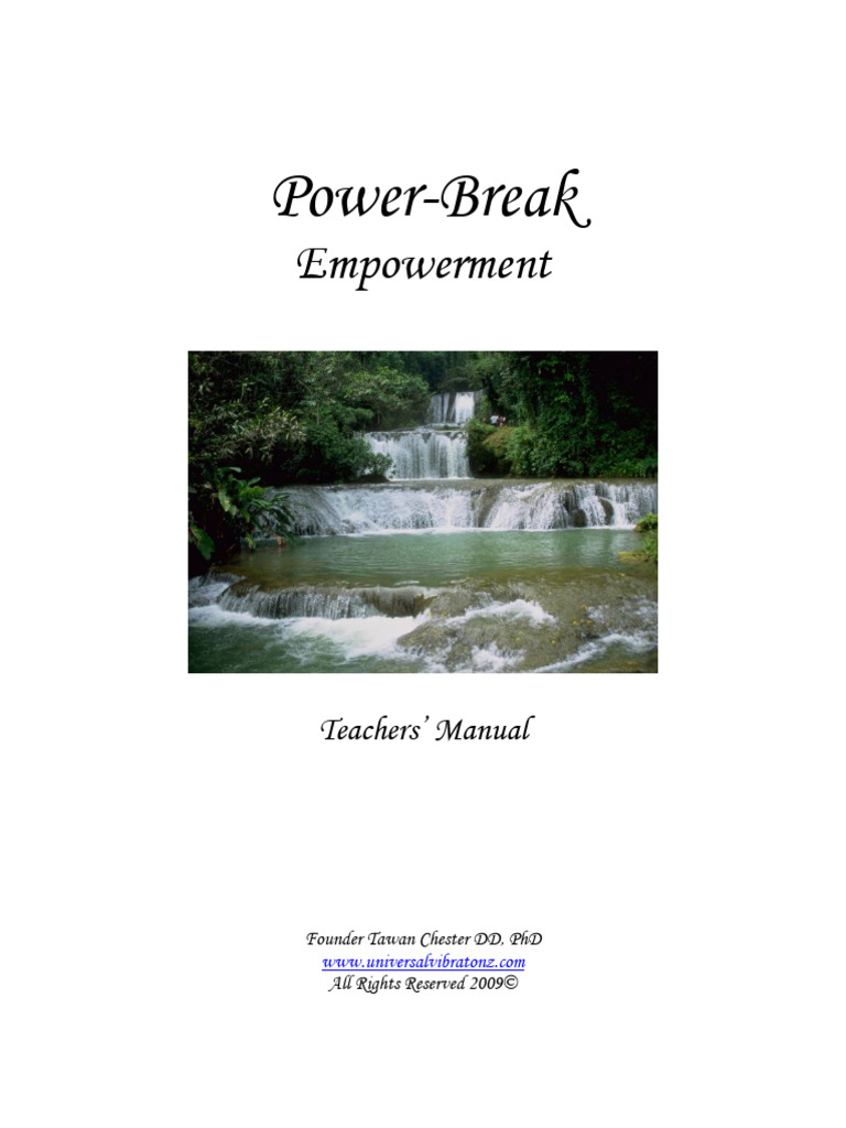 PowerBreak Teachers Manual | PDF | Prayer | Finger