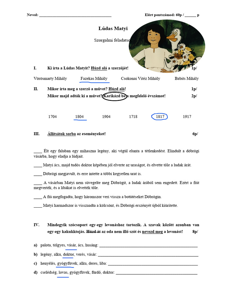 Lúdas Matyi Szorg | PDF