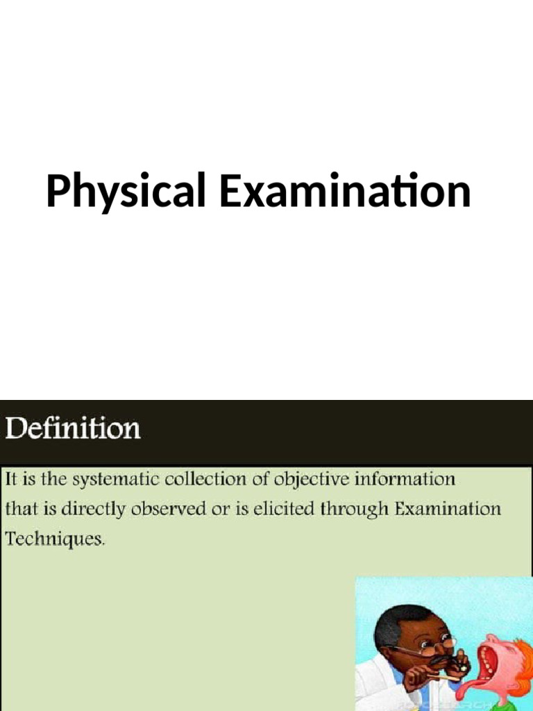 Physical Examination | PDF