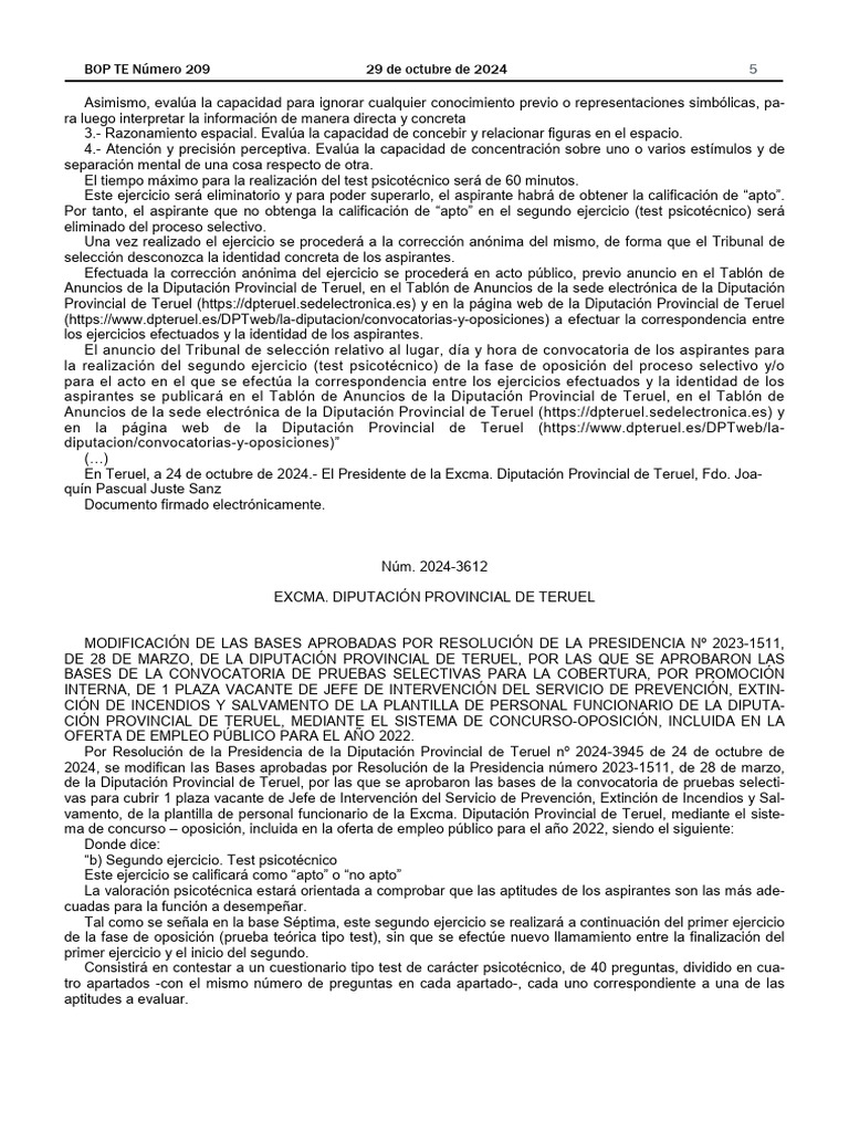 Anuncio Bop Modificacion Bases 29 10 24 | PDF | Inteligencia | Abstracción