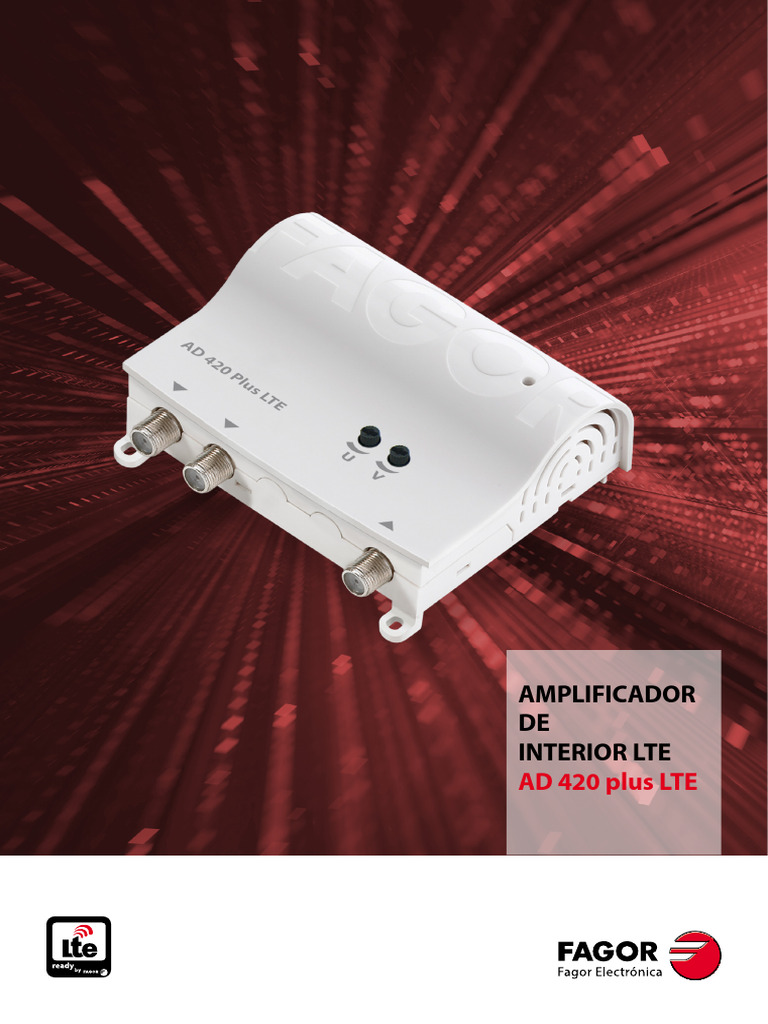 AD430 | PDF | Amplificador | Tecnología de información y comunicaciones