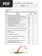 Telehandler-Pre Use Inspection-Checklist | PDF | Technology & Engineering