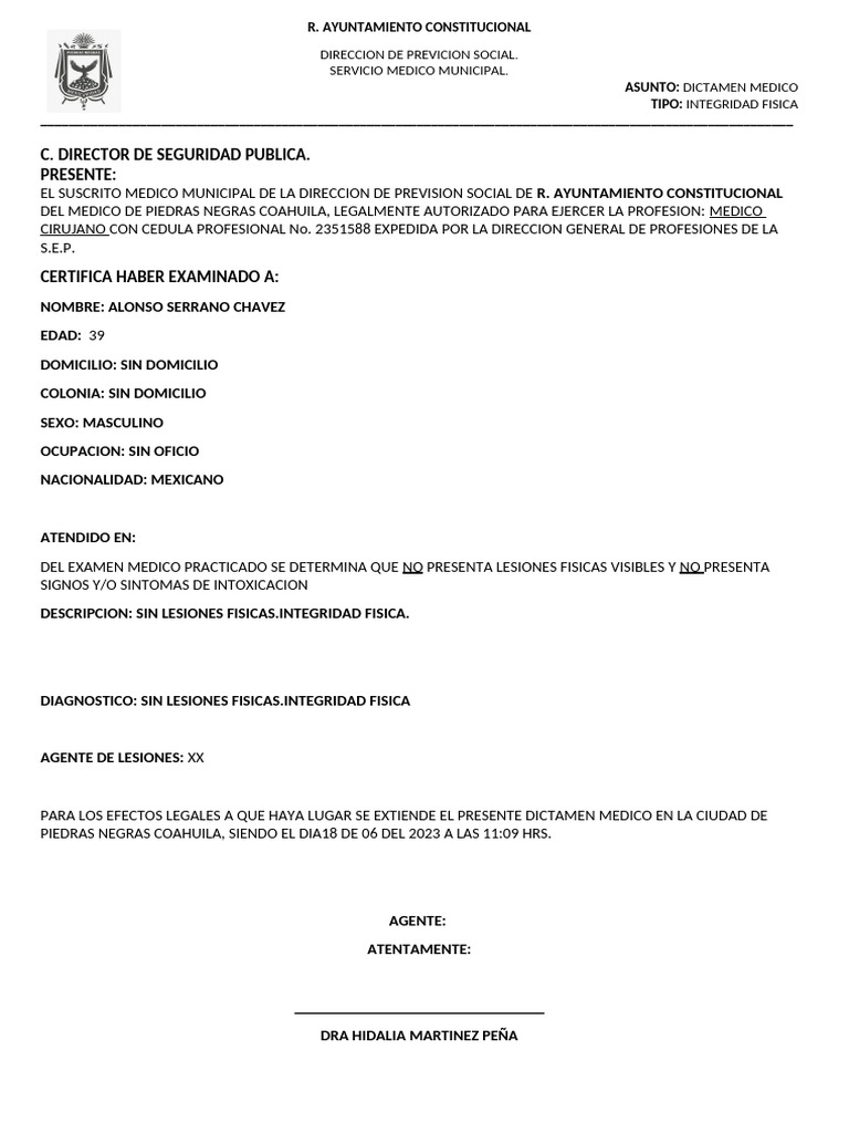 Alonso Serrano Chavez | PDF