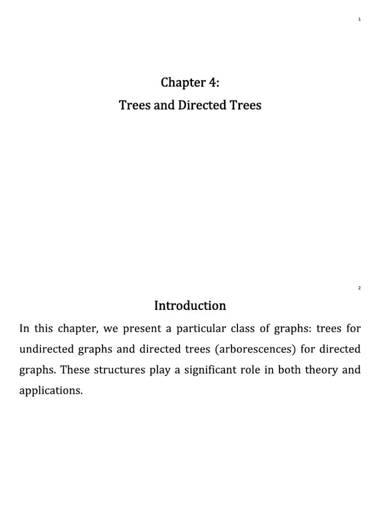 Chapitre 4 - Tree and Spanning Tree Problem | PDF | Applied Mathematics | Algorithms And Data ...