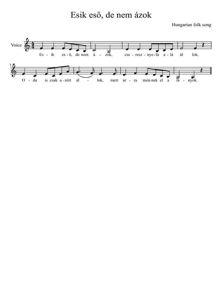 Esik Es - , de Nem - Zok | PDF