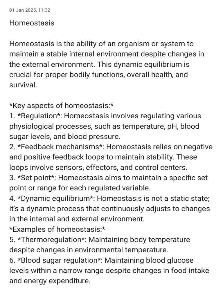 a1 | PDF | Homeostasis | Photosynthesis