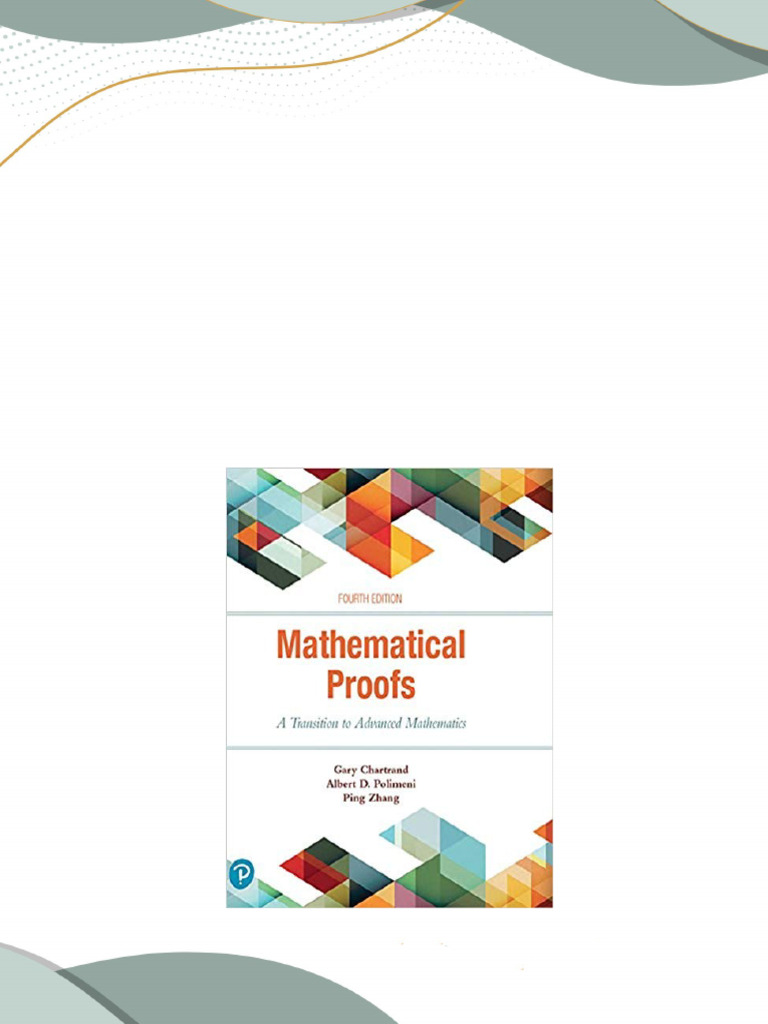 (Original PDF) Mathematical Proofs: A Transition to Advanced ... (Original PDF) Mathematical Proofs: A Transition to Advanced ...