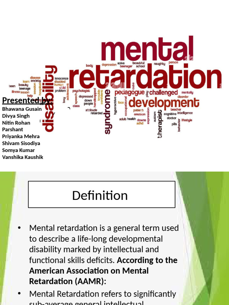 Mr Final Final | PDF | Intellectual Disability | Prenatal Development