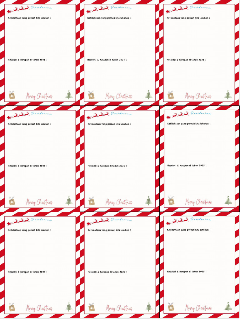 Kertas Natal | PDF
