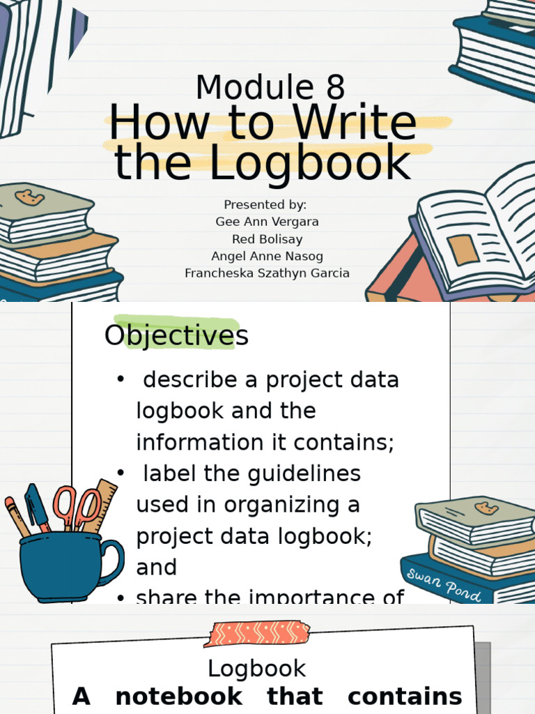 Logbook (Module 8) (1) | PDF | Experiment | Reason