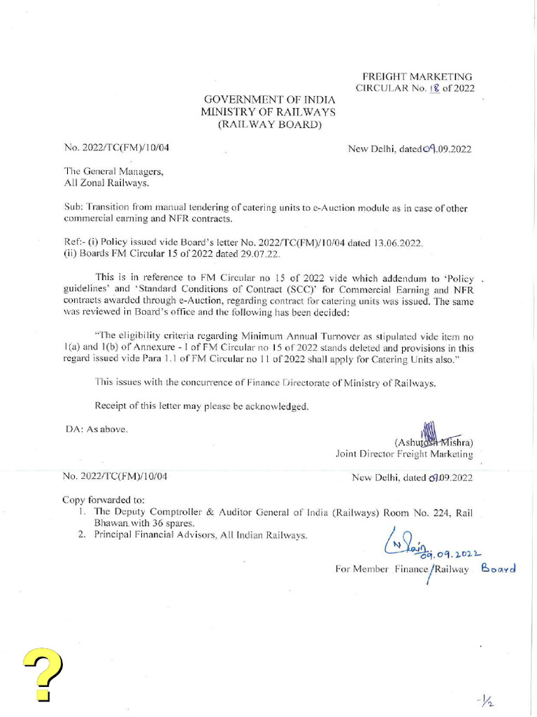 IREPS-CRIS Document Signatures | PDF