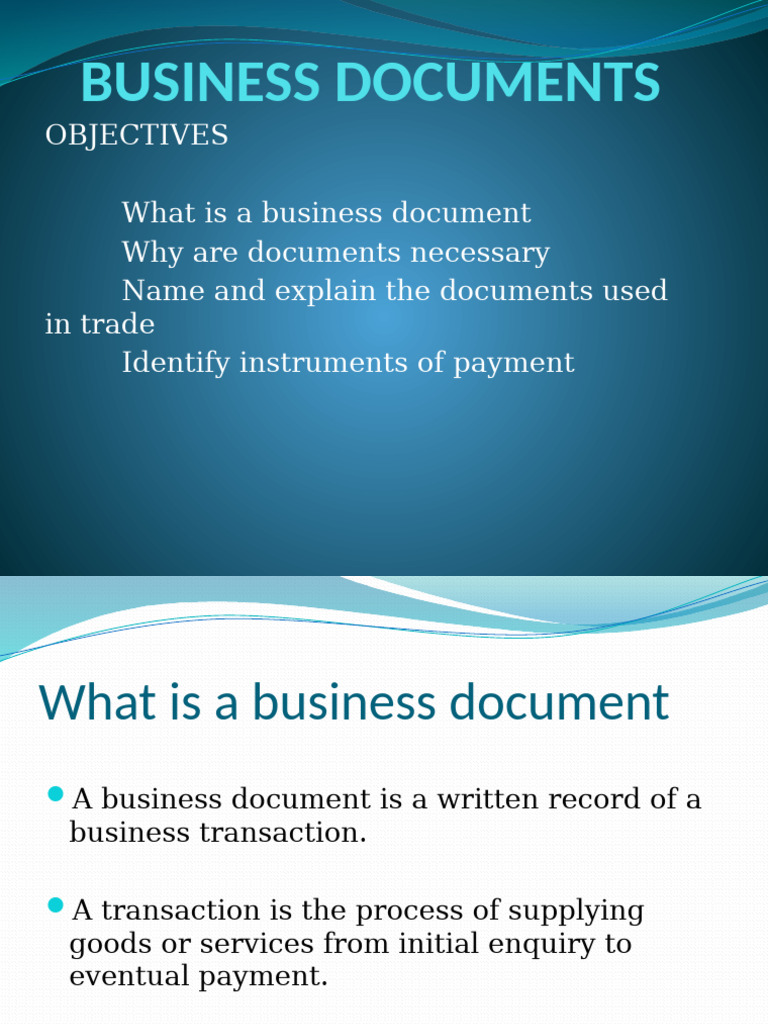 Business Documents | PDF | Invoice | Business