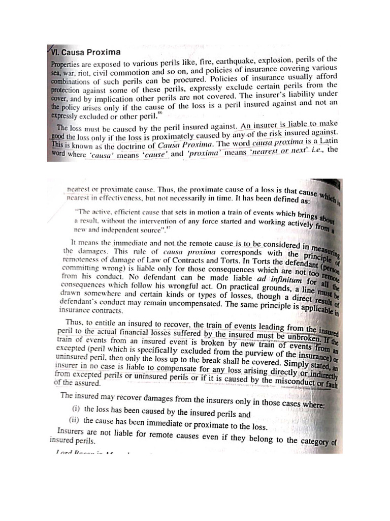 CAUSA PROXIMA.docx | PDF