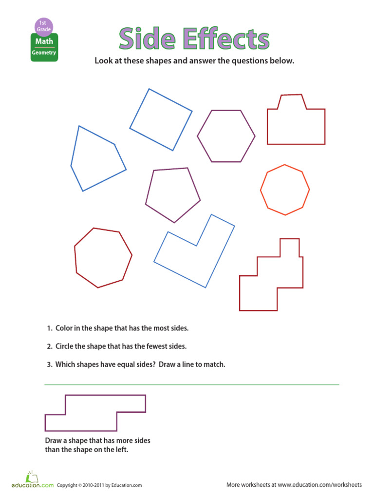 Shapes Sides | PDF