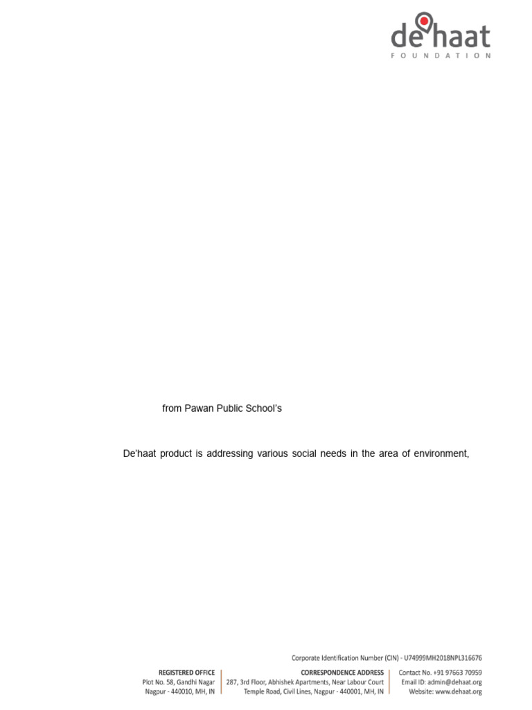 De'haat Press Note English | PDF