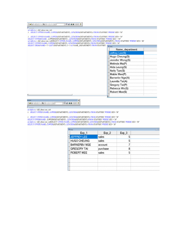 SQL1 Assignment Q1-4 | PDF