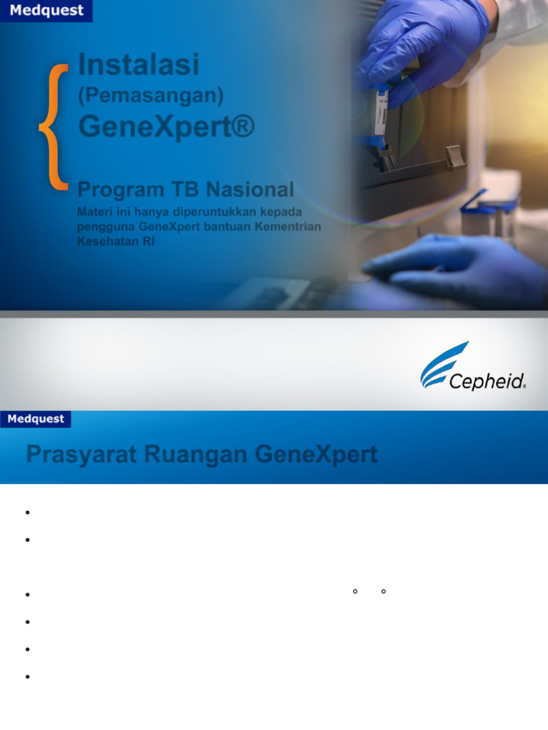 2. GeneXpert Installation | PDF