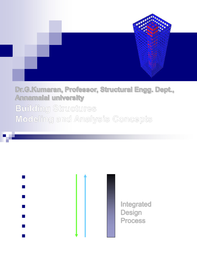 Building Structures Modeling and Analysis Concepts by DR G KUMARAN | PDF | Beam (Structure ...