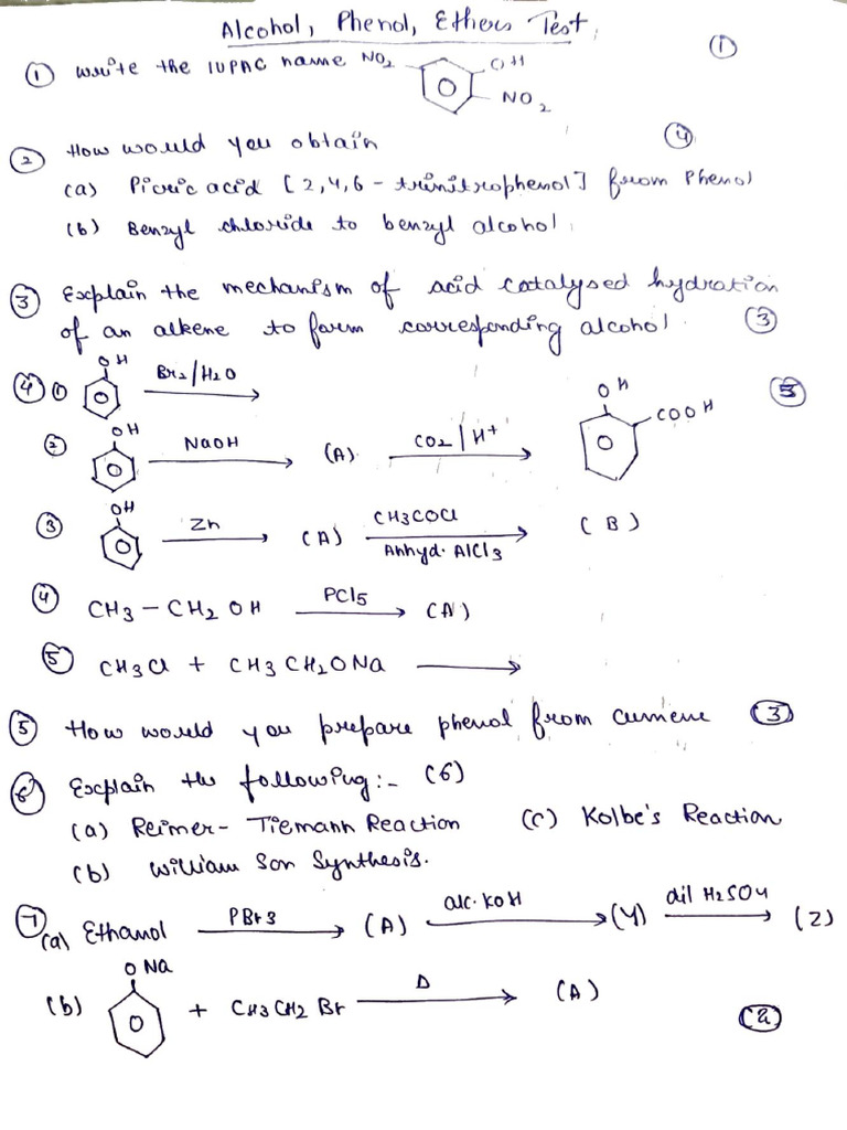 Alcohol Test | PDF