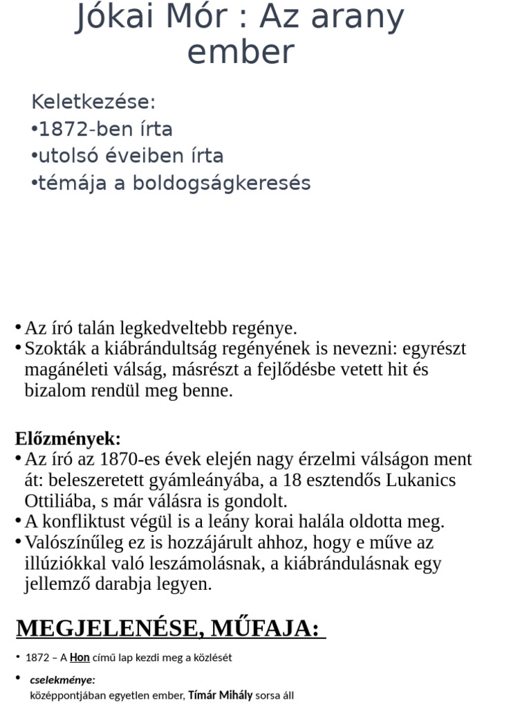 Az Arany Ember | PDF