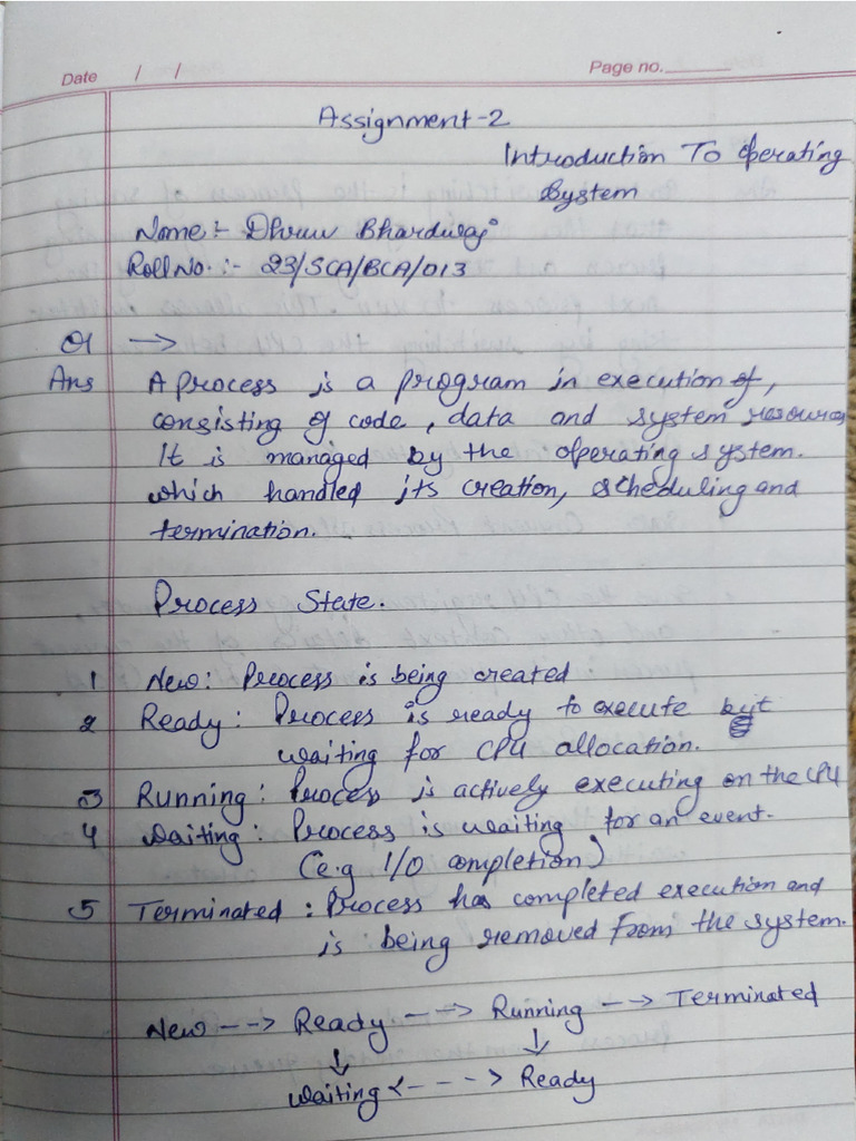 Assignment 2 Os | PDF